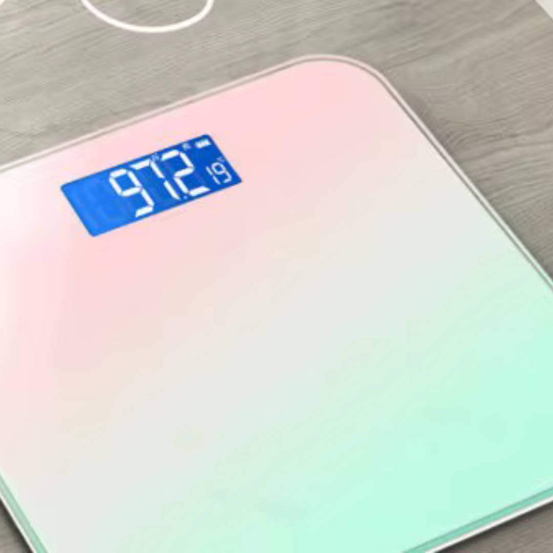 Digital Smart Glass Body Scale – High Precision Body Weight Scale with ...